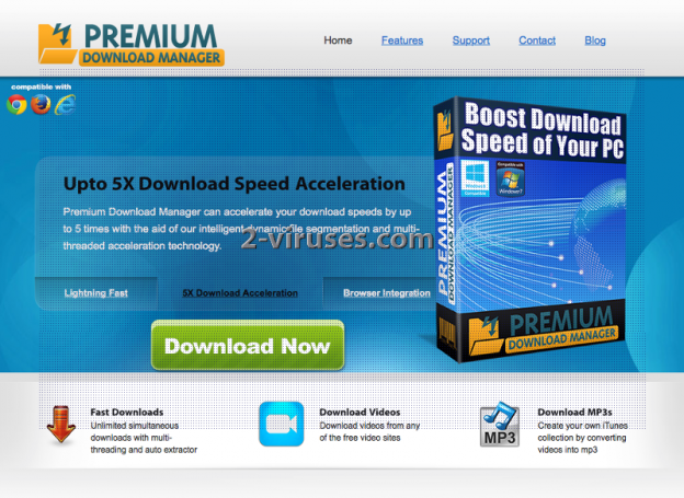 Premium Download Manager – Come rimuoverlo? – Rimozione-Malware