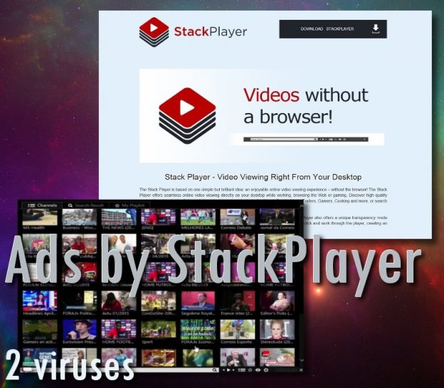 Ads by Stack Player – Come rimuoverlo? – Rimozione-Malware